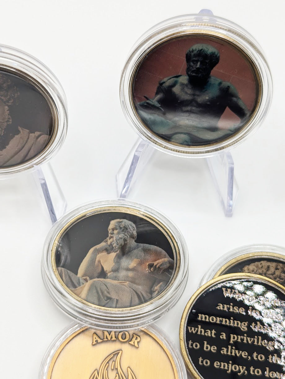 Socrates Medallion – The Stoic Store