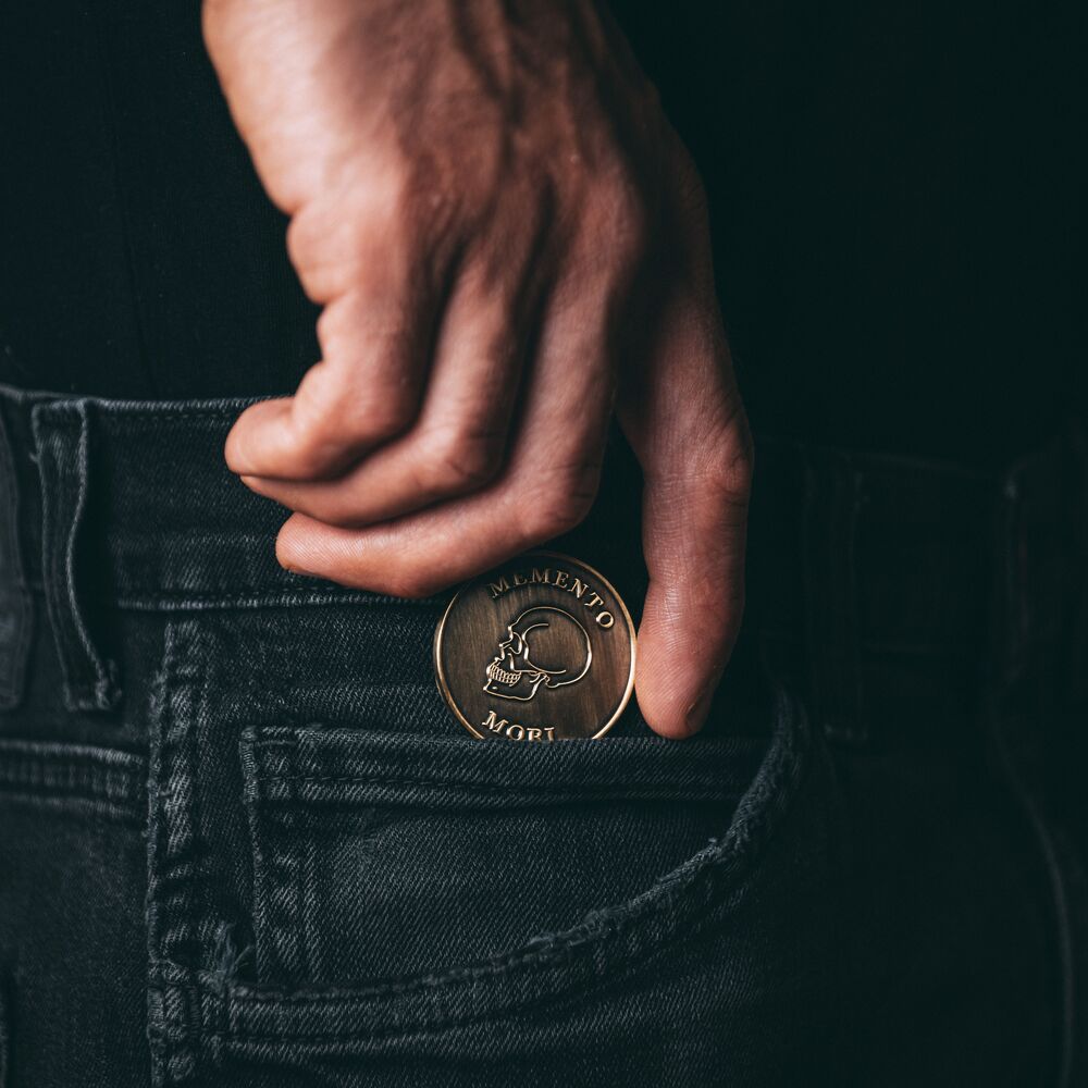 Memento Mori Stoic Medallion – The Stoic Store