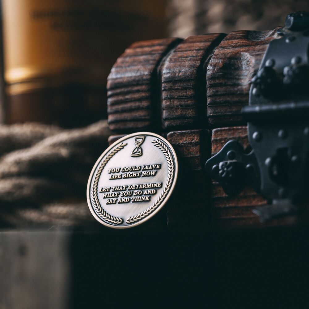 Memento Mori Stoic Medallion – The Stoic Store